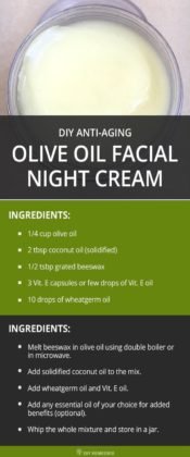 Simple Homemade Night Cream Recipes