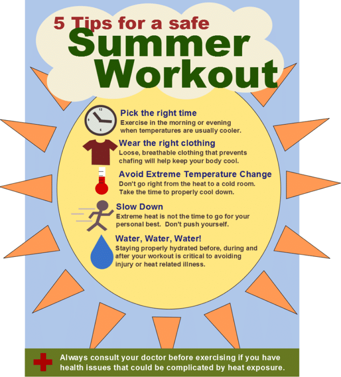 7 Safety Tips for Exercising in the Heat