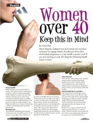 10 diseases women need to watch out for after 40