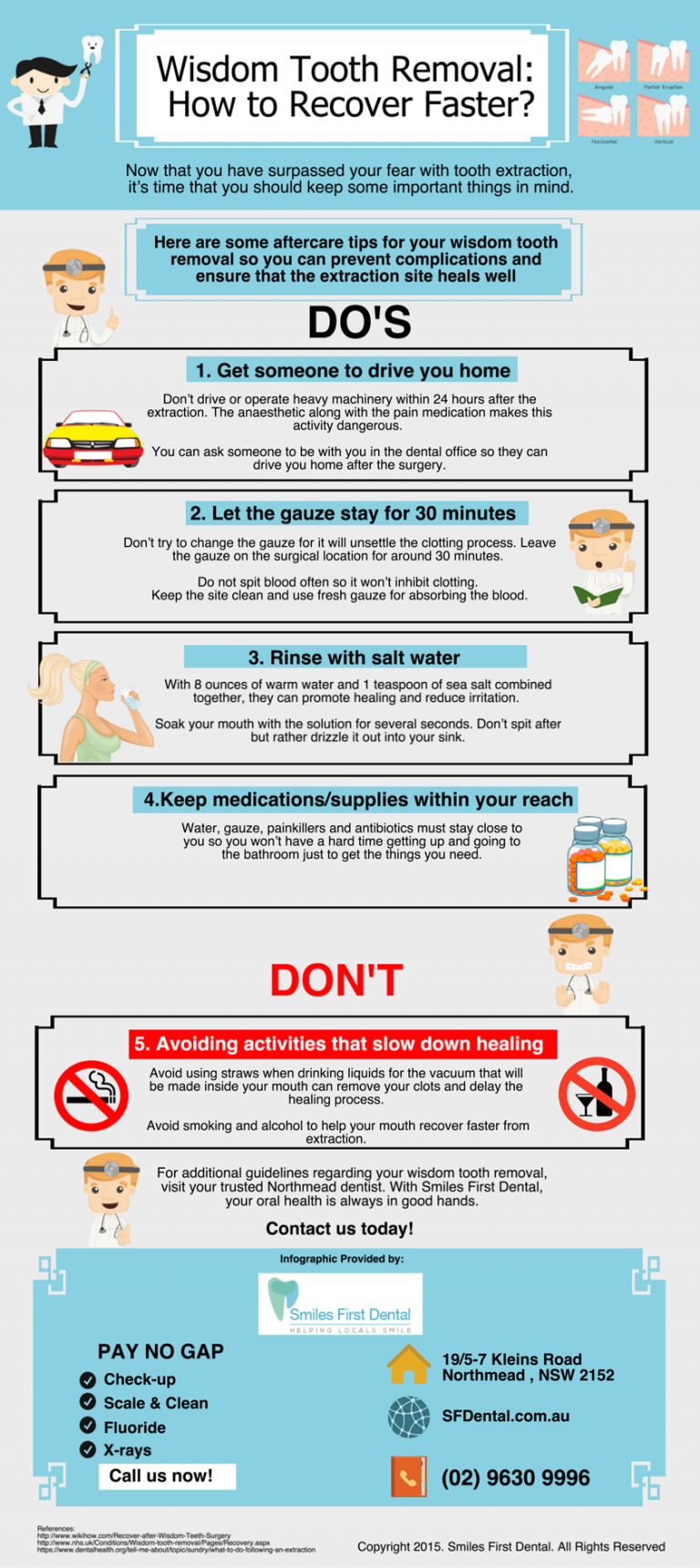 Tips to Help You Recover after Wisdom Tooth Extraction