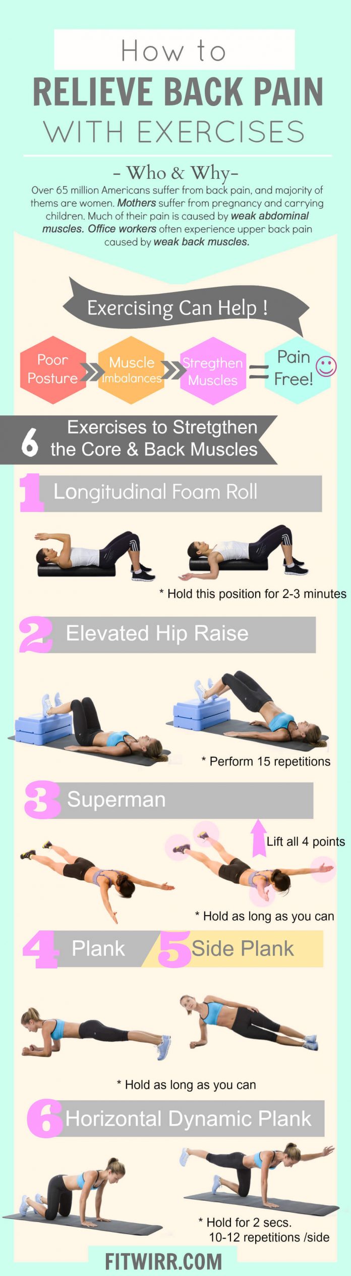 10 Easy Spine Strengthening Exercises to Prevent Back Pain