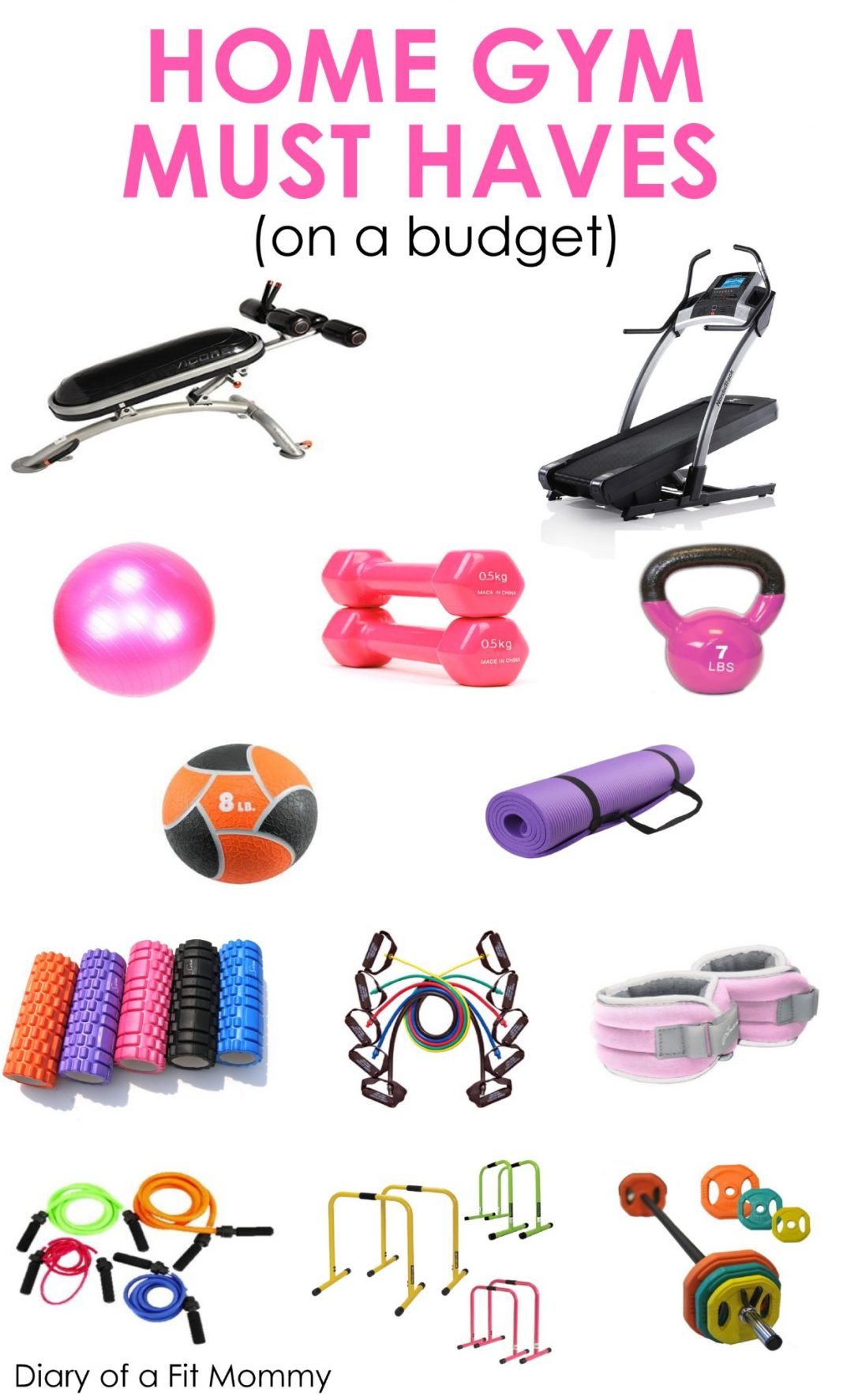 4 Essential Items for a Home Gym for Females