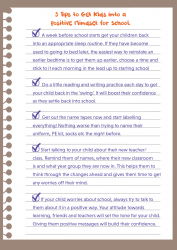How To Help Your Child Settle Into A New School - Women Fitness Mag