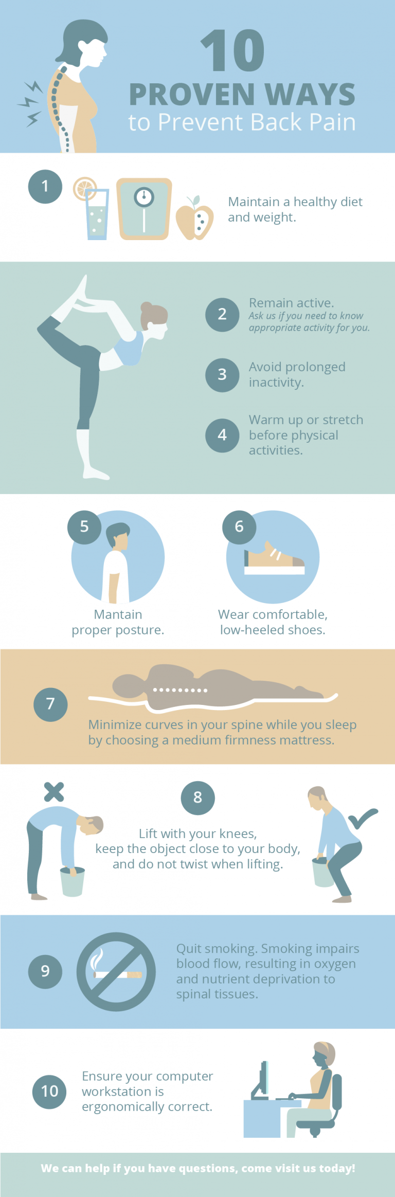 Tips To Prevent Chronic Back Pain