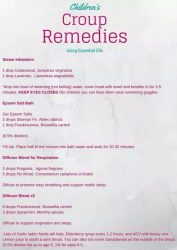 Remedies for Croup in Children