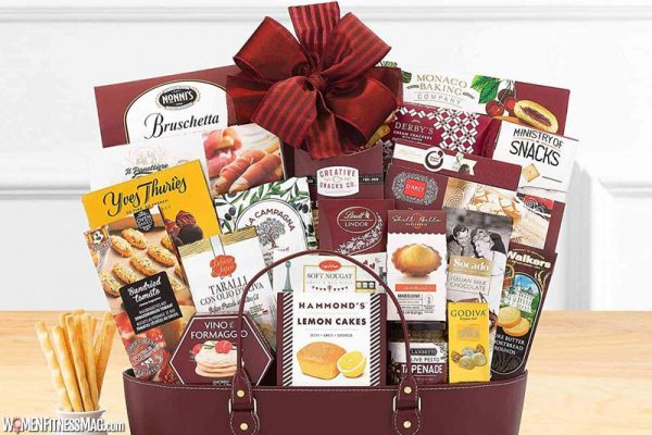 Healthy Snack Gift Basket Is Perfect For Someone Who Loves To Eat Well