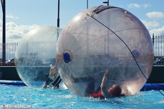 Zorb Balls Are The Ultimate Family Fun Invention!