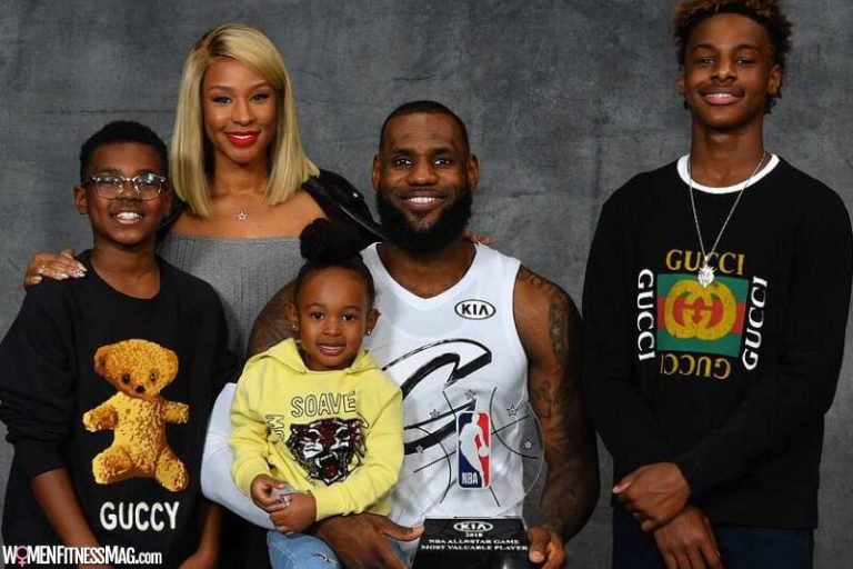 How LeBron James, His Wife Savannah, And Sons Train